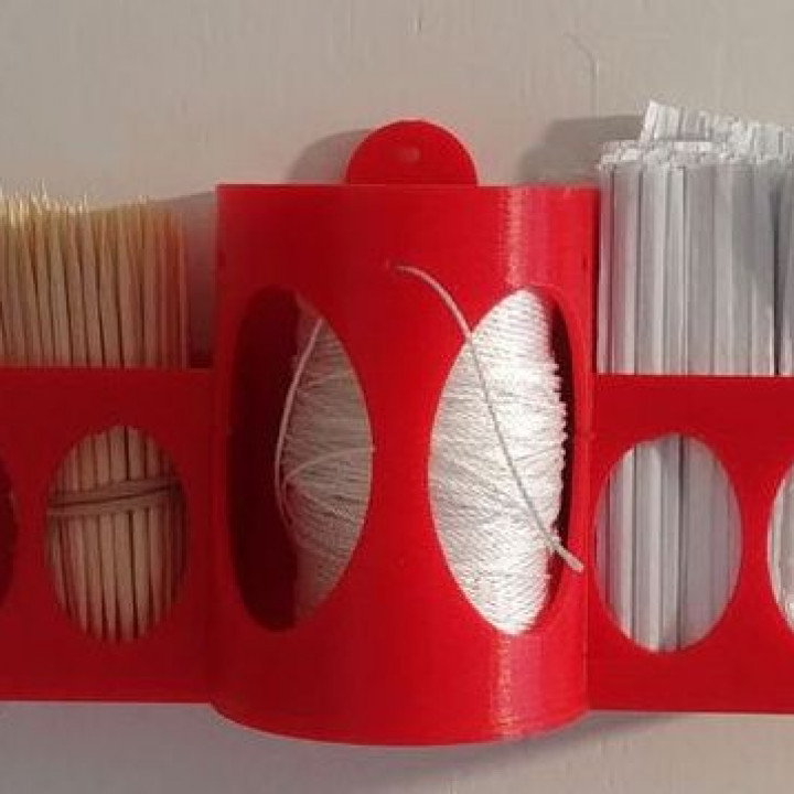 3D Printable Mini Kitchen Storage by Jean-Philippe Carel