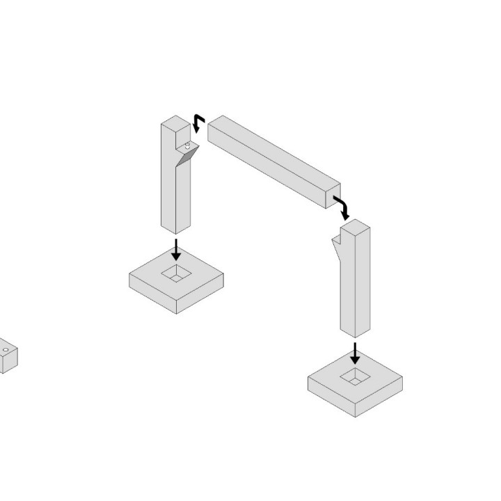 3D Printable E3D+VET exercise: Structural Connections by E3D+VET Project