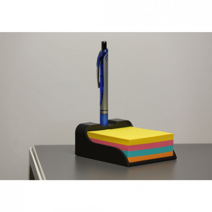 3D Printable Paper Block Holder by Devstroyer