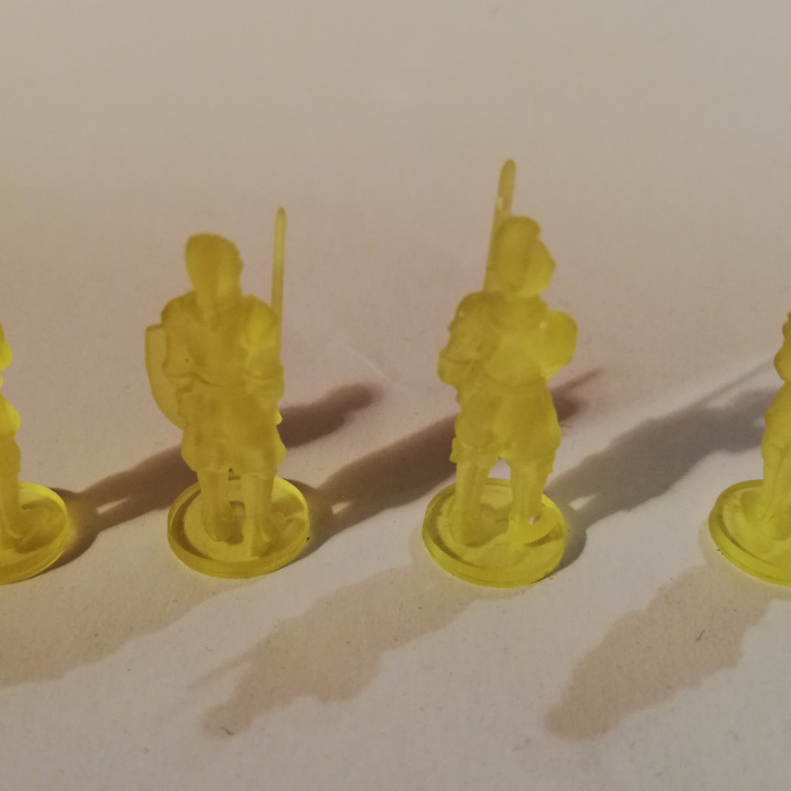 3D Printable Knight Miniatures for Ravensburger Labyrinth Boardgame by ...
