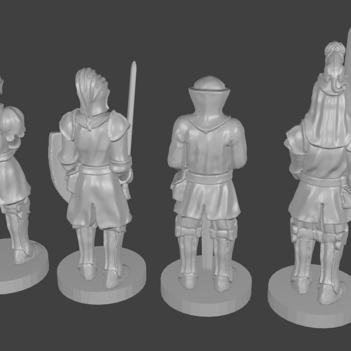 3D Printable Knight Miniatures for Ravensburger Labyrinth Boardgame by ...