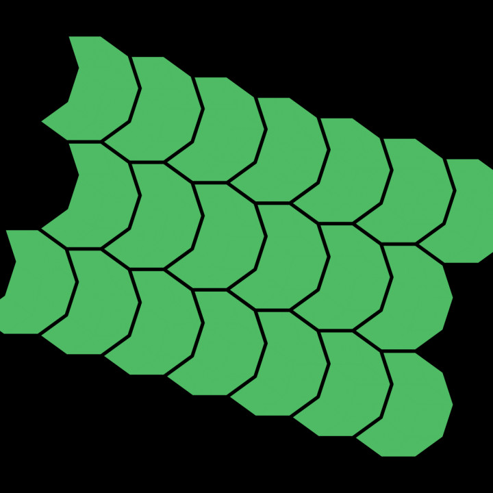3D Printable 3D4KIDS exercise: Tiling the plane with the versatile tile ...