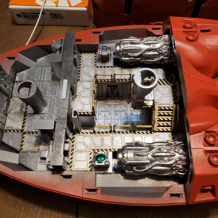 3D Print of Scout Ship Beta by Darkshier Designs