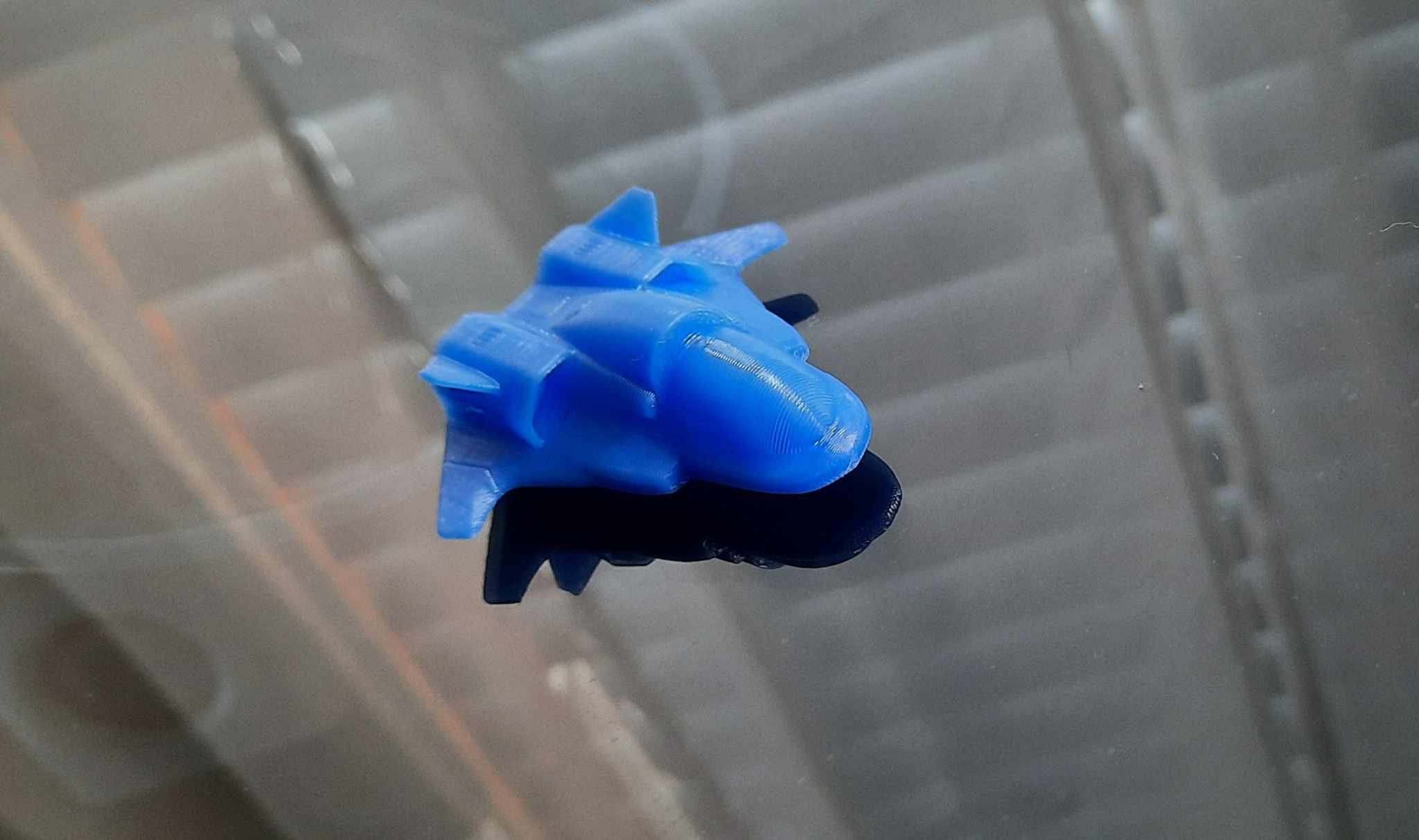 3D Printable Microfighter by 2nd Dynasty