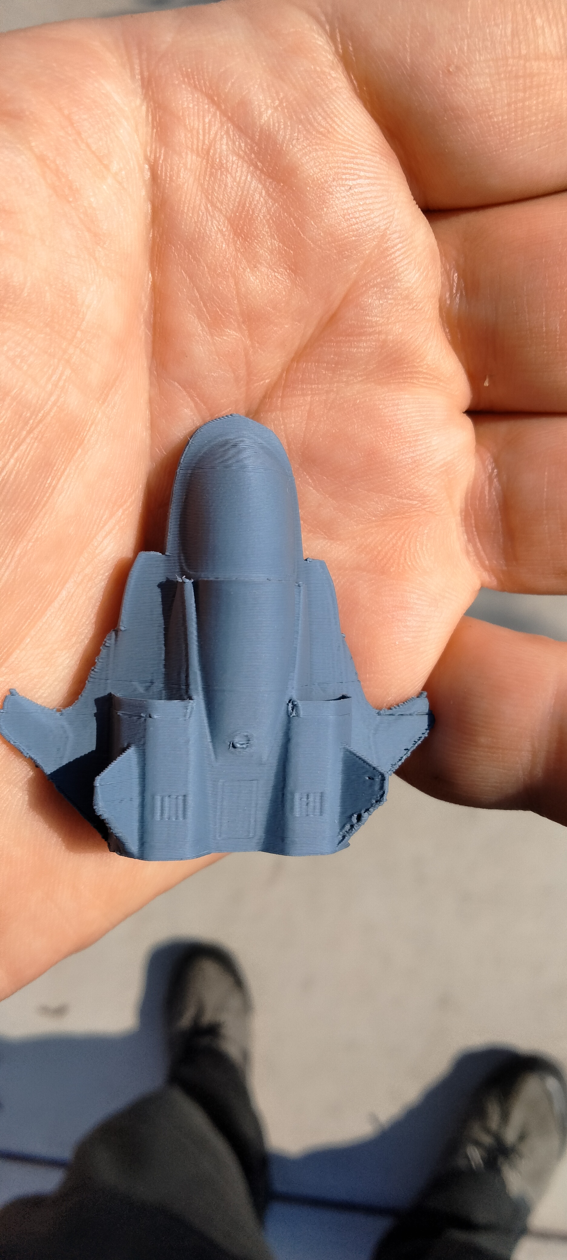 3D Printable Microfighter by 2nd Dynasty