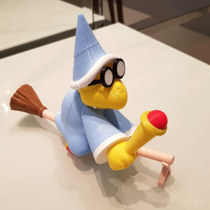 3D Printable Magikoopa from Mario games by Bruno Pitanga Maia