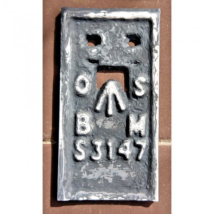 3D Printable Ordnance Survey Trig Point S3147 at Lickey Hills by Andrew ...