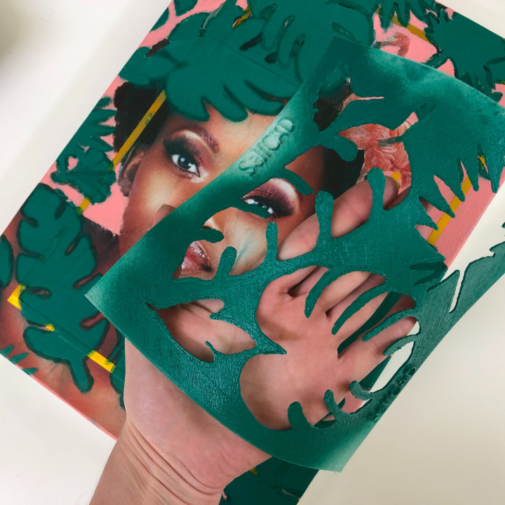 3D Printable 3D Printed Stencils | SelfCAD by SelfCAD