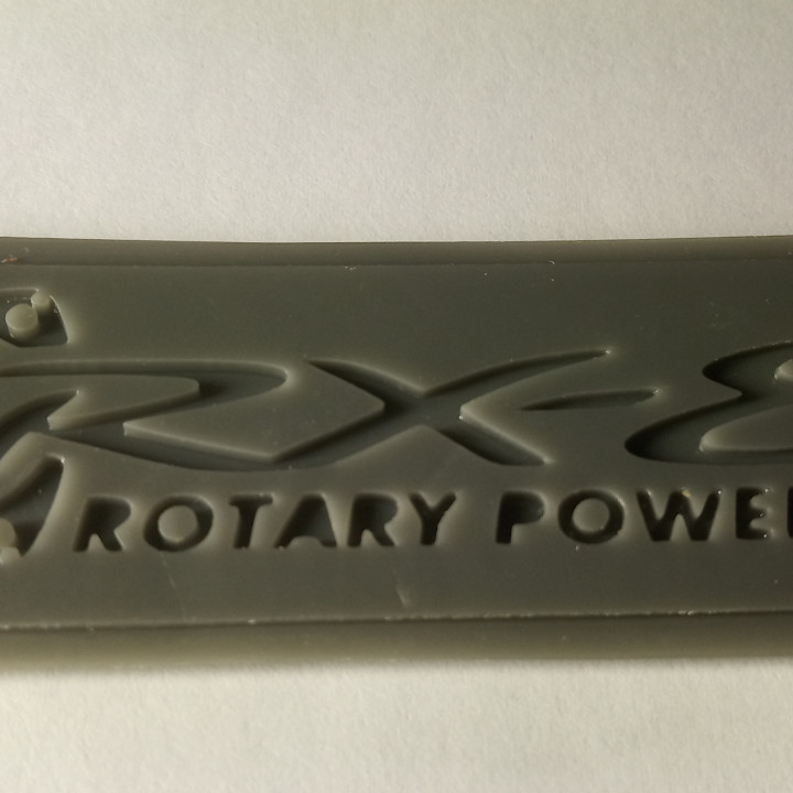 3D Printable Mazda logo RX8 by zoi kolotouri