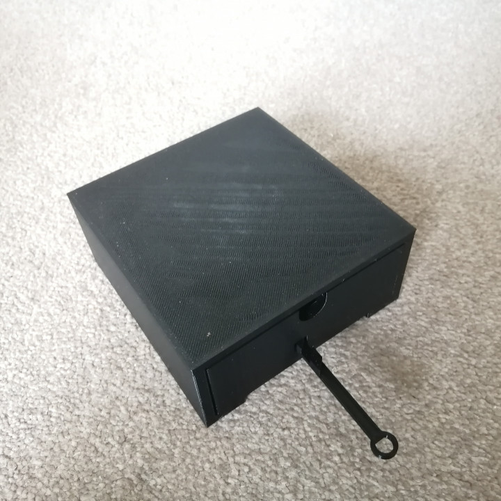 3D Printable Lock Box by @3d and robotics