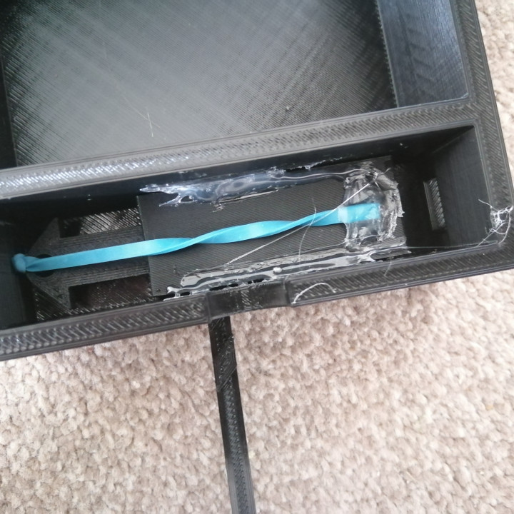 3D Printable Lock Box by @3d and robotics