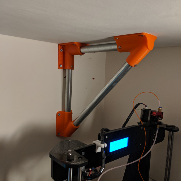 3D Printable Conduit/Emt shelf Brackets by matthew barnes