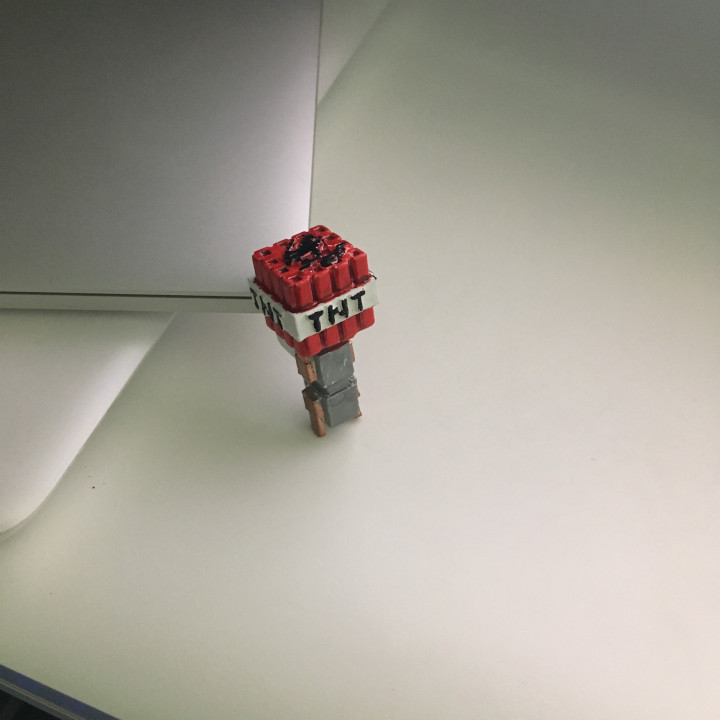 3D Printable TNT Yeeter - Minecraft by Chris Huang