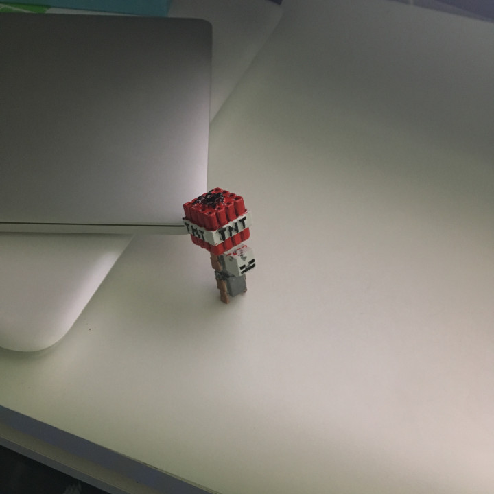 3D Printable TNT Yeeter - Minecraft by Chris Huang