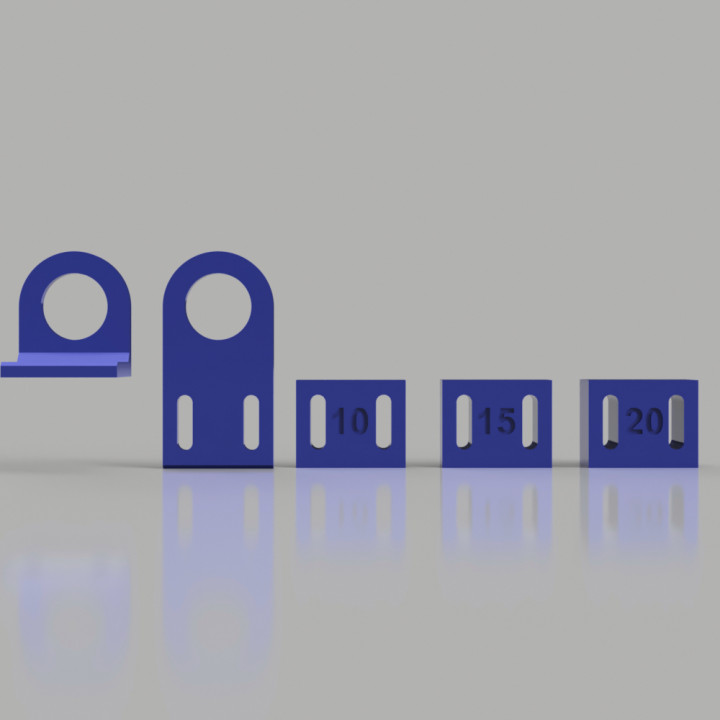 3D Printable M18 Proximity Sensor Brackets by Gareth Price