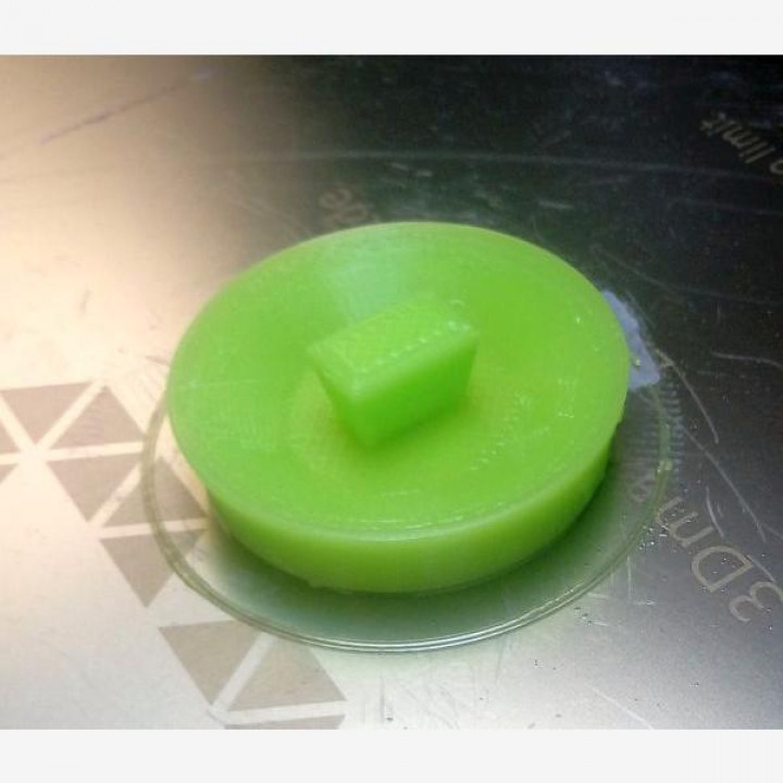 3D Printable Bath plug 43mm by ZXAtari