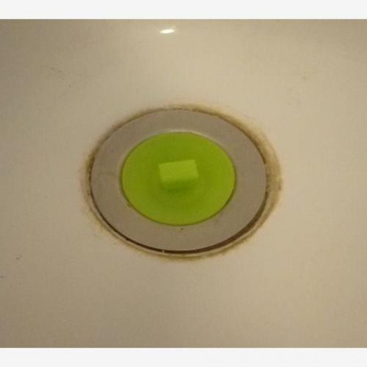3D Printable Bath plug 43mm by ZXAtari