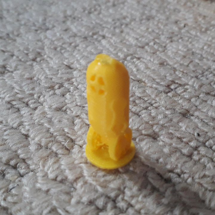 3D Printable Labyrinth Robot characters 4 piece set by Harry Lunt