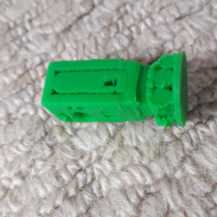 3D Printable Labyrinth Robot characters 4 piece set by Harry Lunt