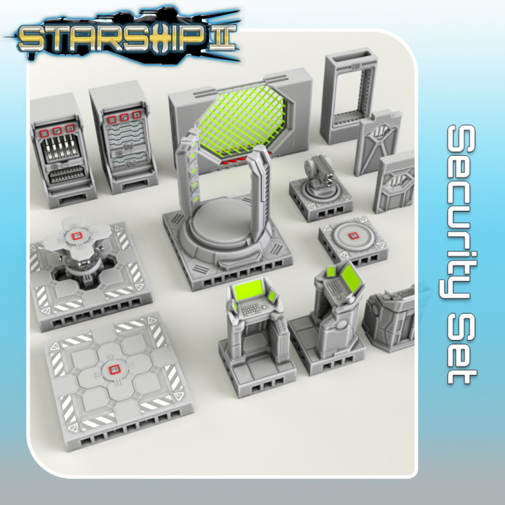 3D Printable Security Set by 2nd Dynasty