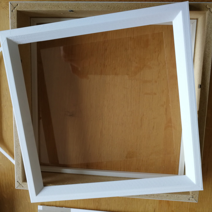 3D Printable Lithophane with IKEA RIBBA frame and led lighting by ...