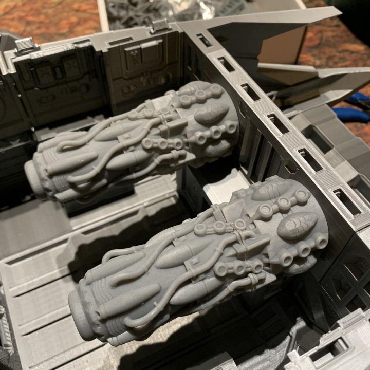 3D Print of Starship Engine by FredBrand