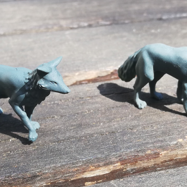 3D Printable War Fox Miniatures (28mm) free samples by Juhász Gergely