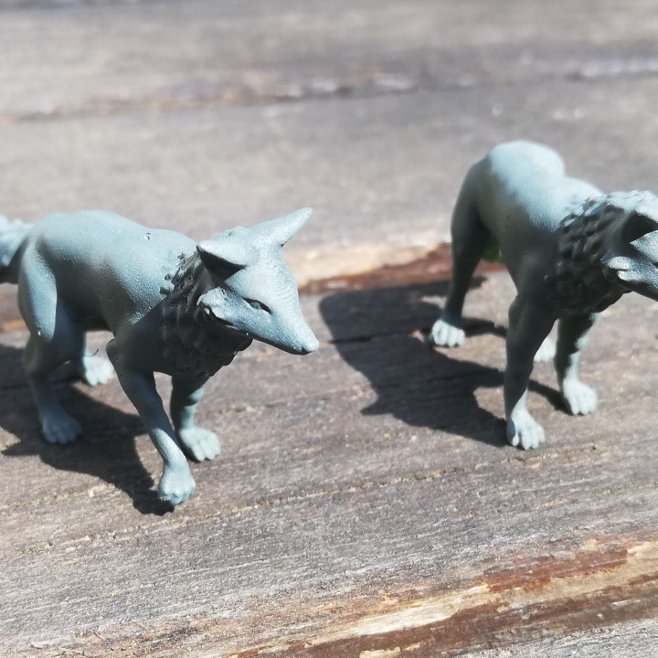 3D Printable War Fox Miniatures (28mm) free samples by Juhász Gergely