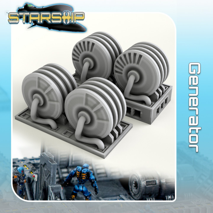 3D Printable Generator by 2nd Dynasty