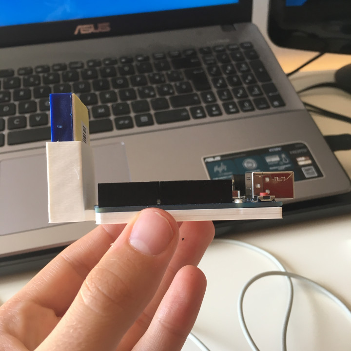 3d Printable Arduino Uno Mini Breadboard Mount By 3dextrusion