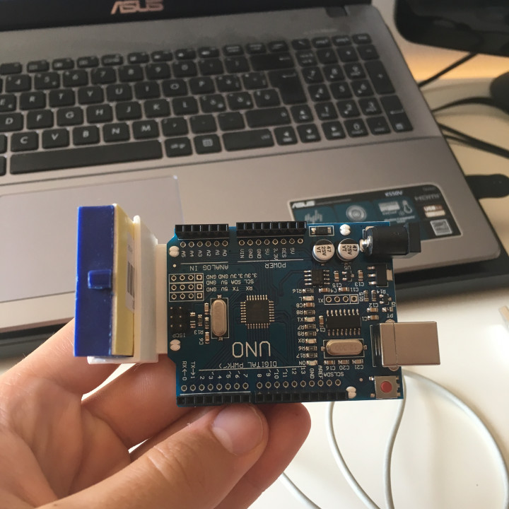 3d Printable Arduino Uno Mini Breadboard Mount By 3dextrusion