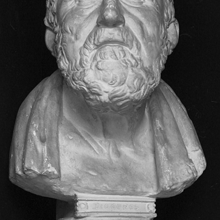 3D Printable Portrait of Chrysippos by SMK - Statens Museum for Kunst