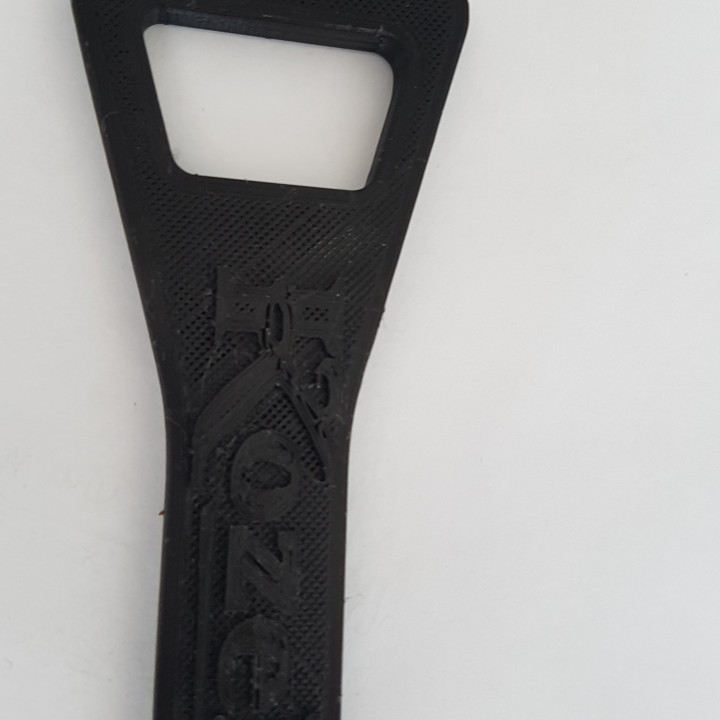 3D Printable Beer opener Kozel by Tim Rogl
