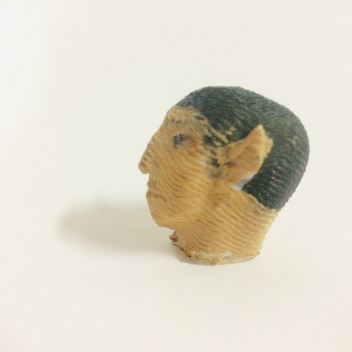 3D Printable Vulcan Bust by David Sipos