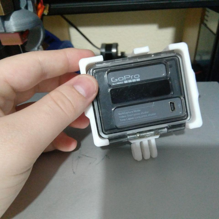 3D Printable GoPro hero case by void null