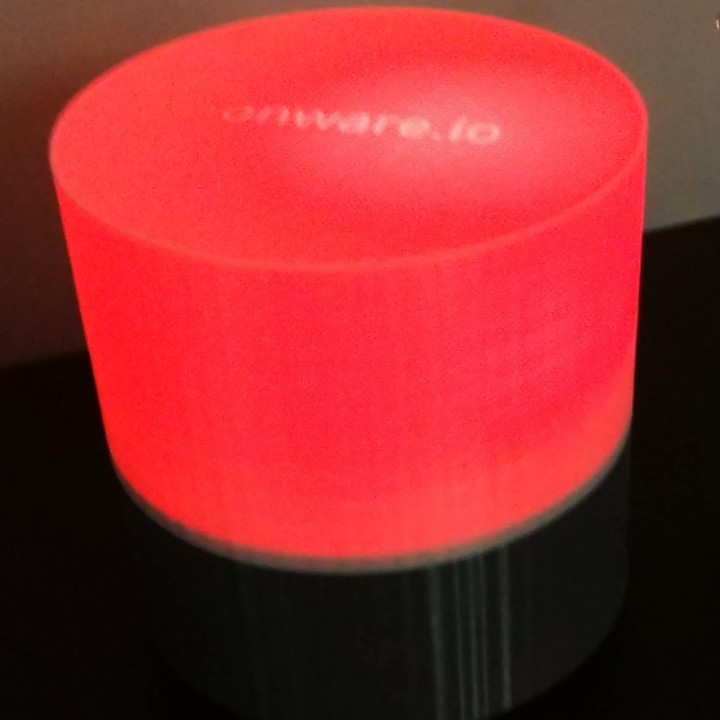 3D Printable iLite iot LED Lamp by Bob Roberts