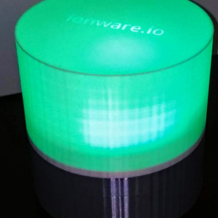 3D Printable iLite iot LED Lamp by Bob Roberts