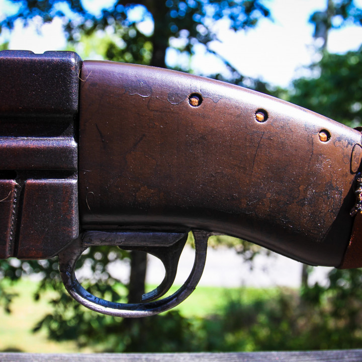 3D Print of Mandalorian Rifle by trentholloway