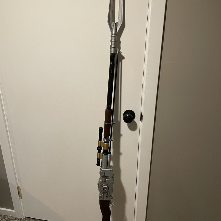 3D Print of Mandalorian Rifle by bri01