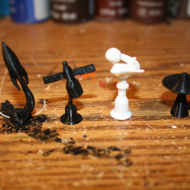 3D Printable Space Themed Minis For Ravensburger's Labyrinth Board Game ...
