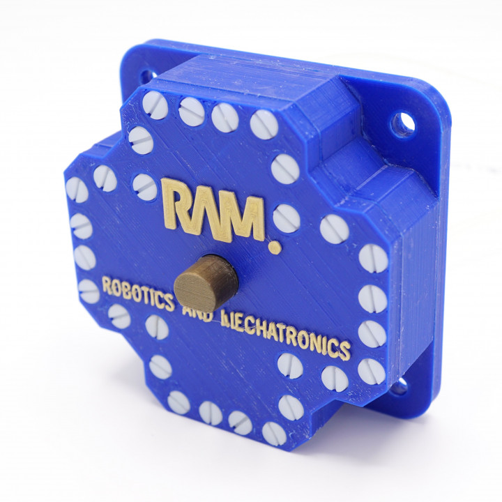 3D Printable R-90 Pneumatic stepper motor: Bourke engine by Vincent ...