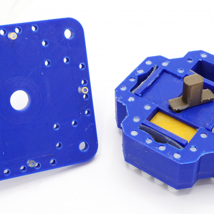 3D Printable R-90 Pneumatic stepper motor: Bourke engine by Vincent ...