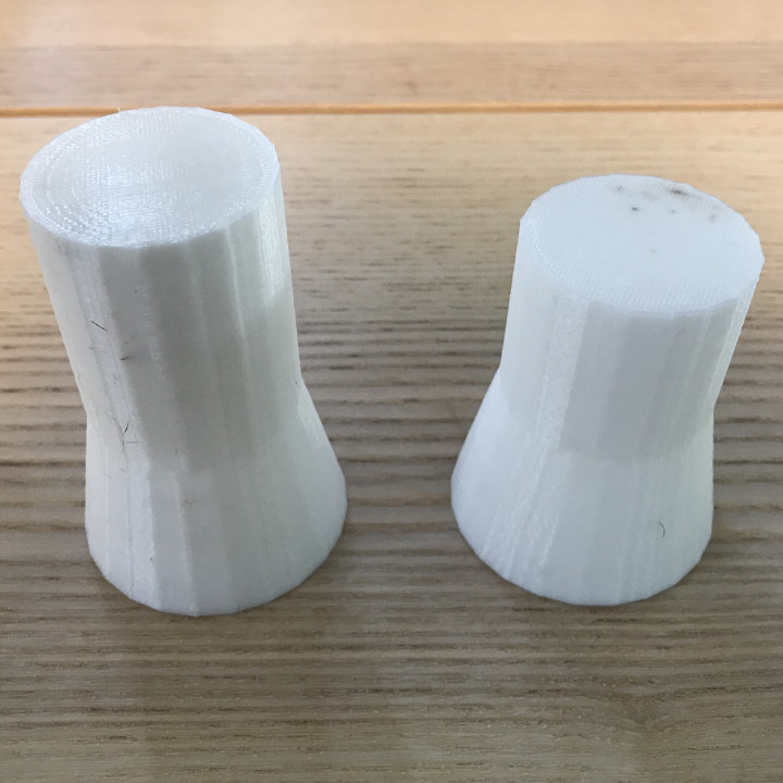 3D Printable COMMANDER Plastic Shelf Feet by Toshiro