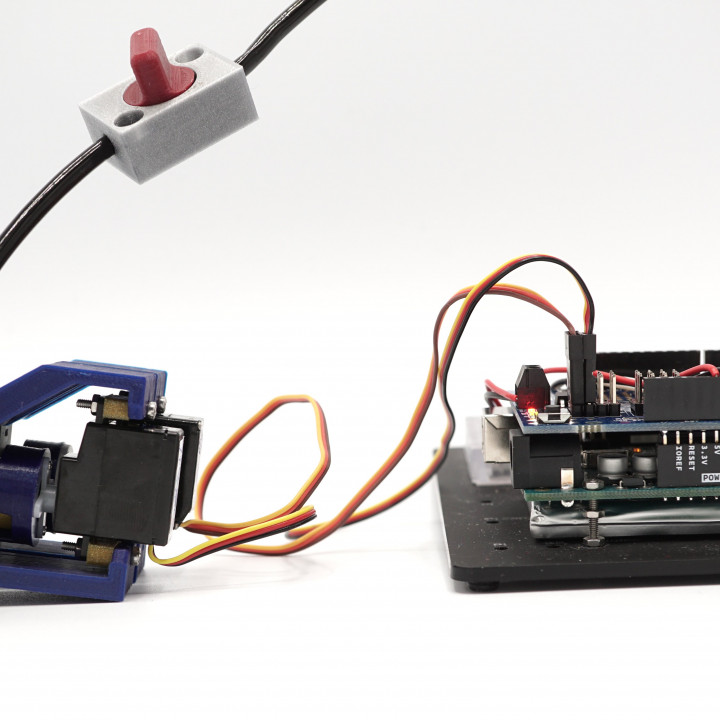 3D Printable Servo valve by Vincent Groenhuis