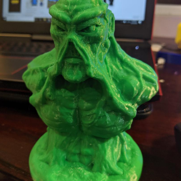 3D Printable SWAMP THING by Collin Tupper