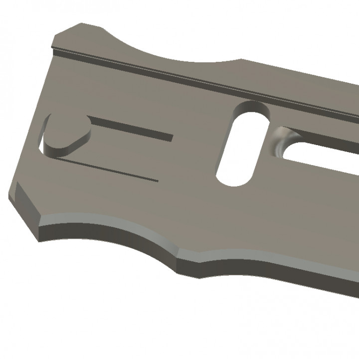3D Printable Retractable Razor Blade Utility Knife by Chad Wills