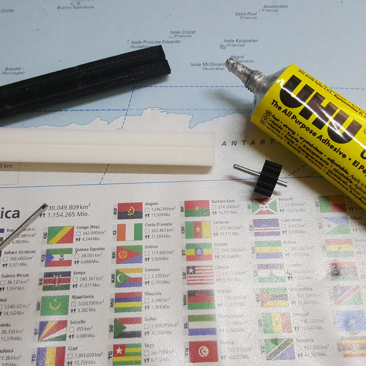 3D Printable Modular Seven Segment Display for Mechanical Servo Clock ...