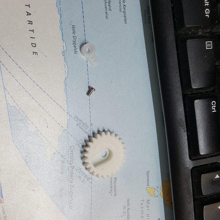 3D Printable Modular Seven Segment Display for Mechanical Servo Clock ...