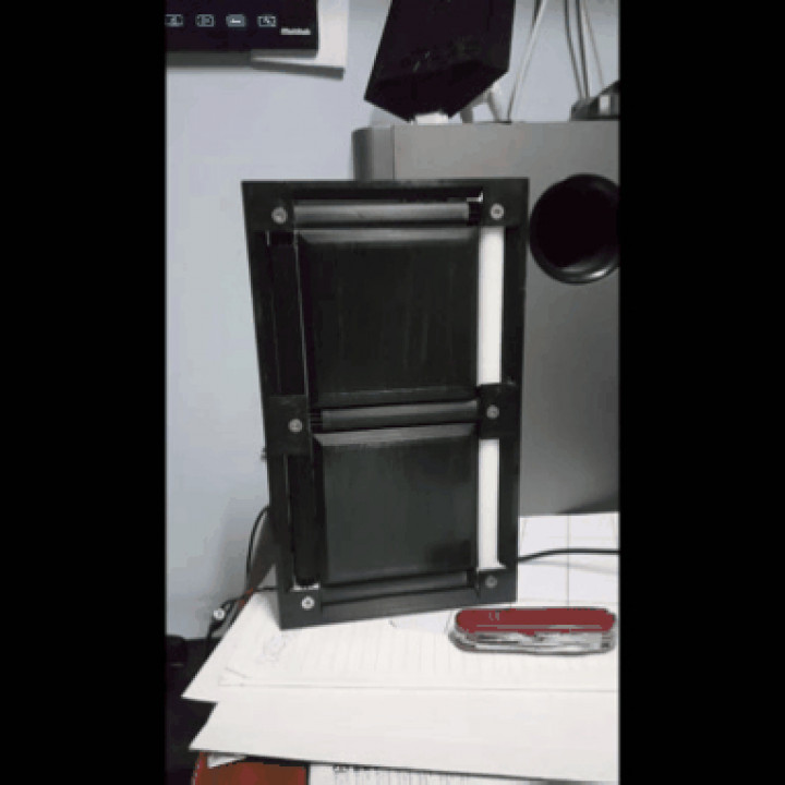 3D Printable Modular Seven Segment Display for Mechanical Servo Clock ...