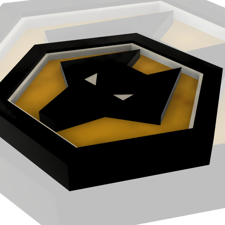3D Printable Wolverhampton Wanderers logo by Anthony Reitan